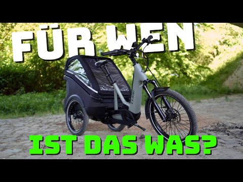 Das Cube Trike Hybrid ist anders als alle anderen Familien Lastenräder…aber ist es gut?