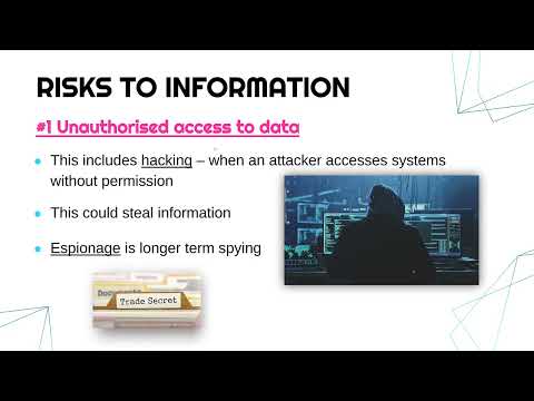 Risks to Information