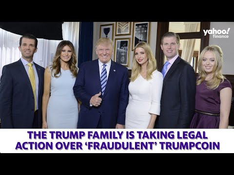 The Trump family is taking legal action against 'fraudulent' TrumpCoin