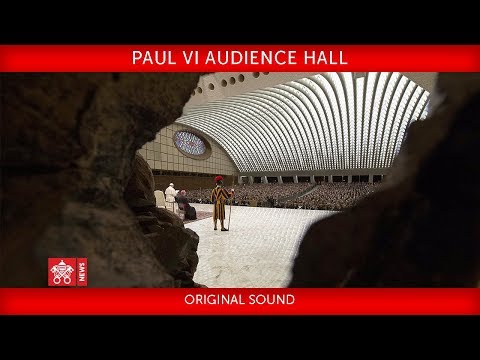 Pope Francis-Paul VI Hall- Audience employees of Vatican City State 2018-12-21
