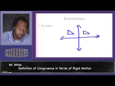 Definition of Congruence in Terms of Rigid Motion