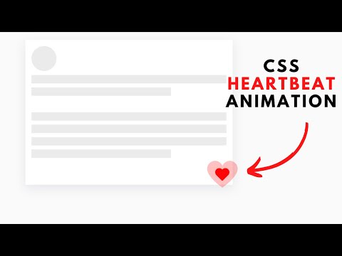 ❤️ Simple CSS Heartbeat Animation | React | React Icons