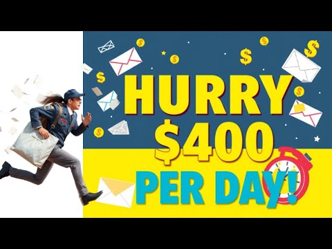 Hurry Now To Earn $400 Per Day To Create Emails