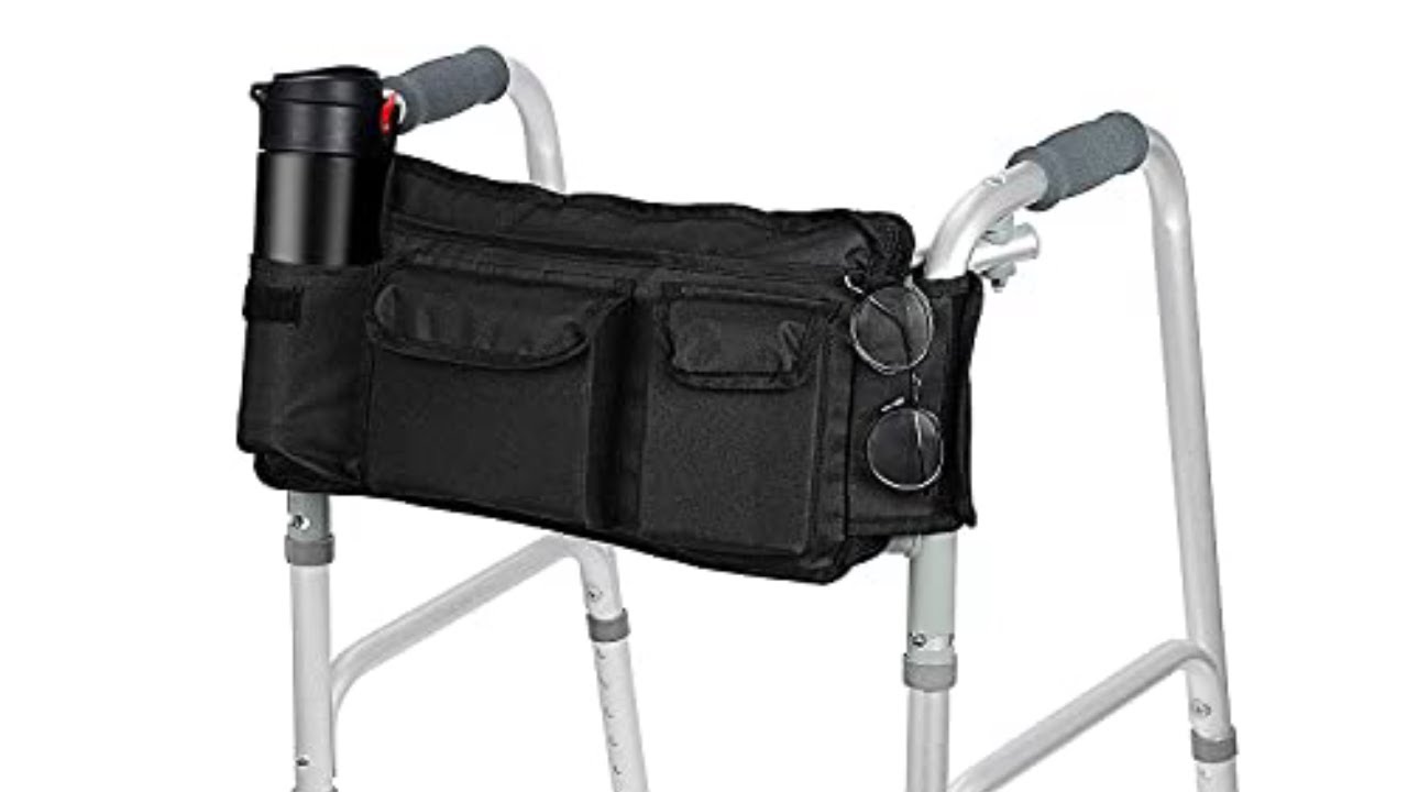 5 Amazing Walker and Rollator Baskets, Organizers and Pouches Sold On Amazon April 2022