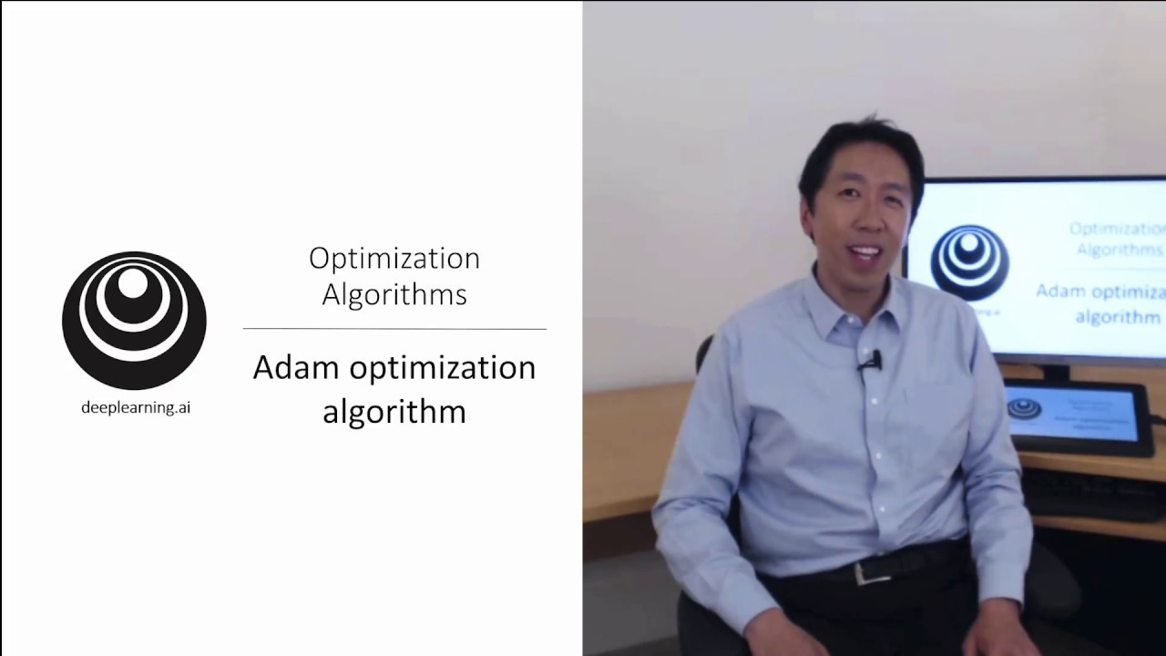 Adam Optimization Algorithm (C2W2L08)