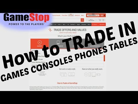 How to find trade in value at GameStop on Games/Consoles/phones/Tablets