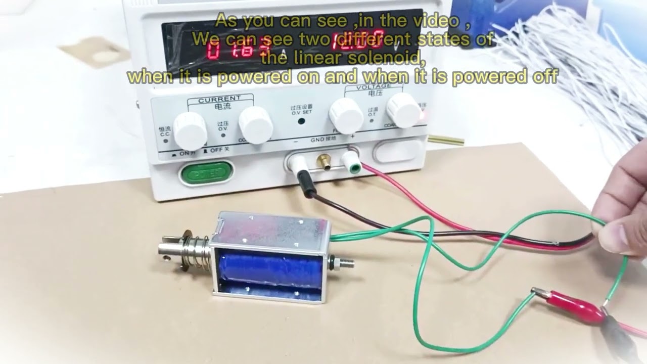 U1564S push pull solenoid DC 12V linear solenoid