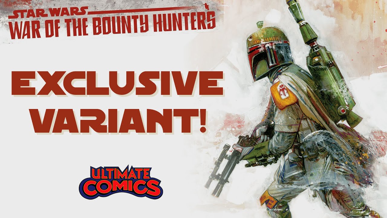 This EXCLUSIVE STAR WARS Cover is INSANE | War of the Bounty Hunters | Boba Fett | Tommy Lee Edwards