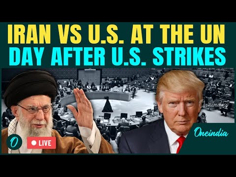 LIVE FIRESTORM: Iran & U.S. TRADE BLOWS at UN | War of Words After U.S. STRIKES Iranian Nuke Sites