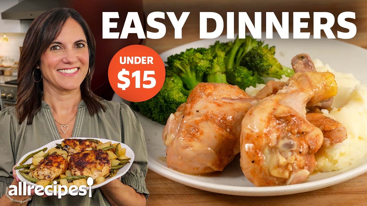 5 Easy Chicken Dinners for Less Than $15 | Allrecipes