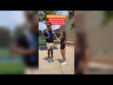What's a stereotype about UCLA that is actually true? #shorts