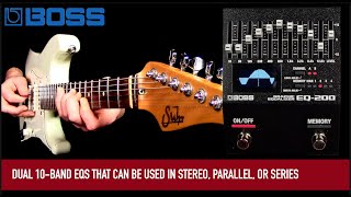 Boss EQ-200 Graphic Equalizer - What To Know & Where To Buy | Equipboard