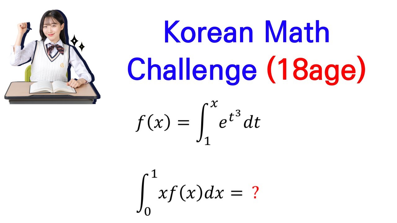 Korean Math Challenge | integration