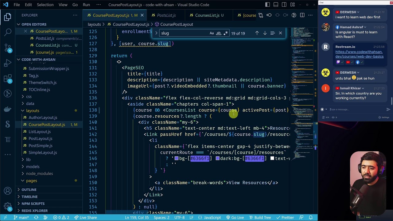 React, NextJS, Firebase | CodewithAhsan