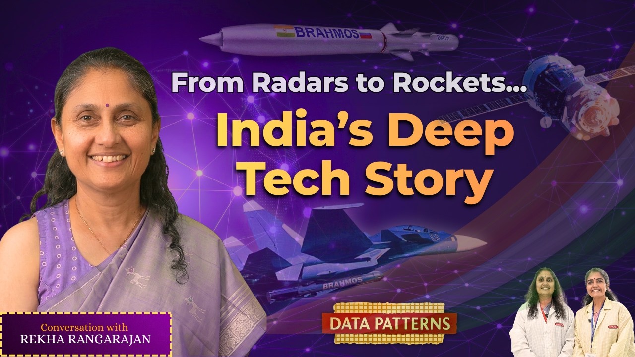 Building India’s Defence & Space Future: The Data Patterns Story I Rekha Rangarajan I VWP 24/100