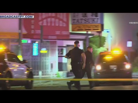 Armed man killed at Woodland Hills motel