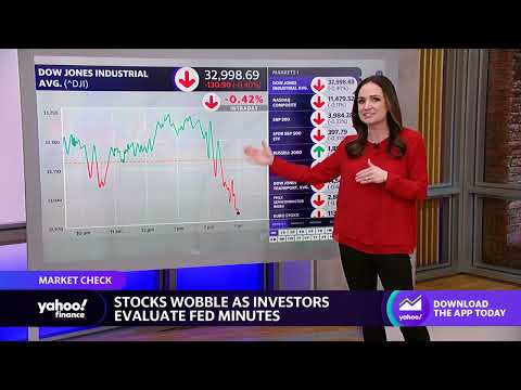 Stocks fluctuate ahead of FOMC minutes