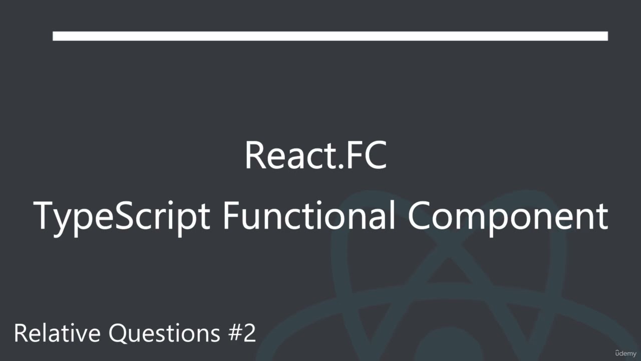 How to Create React Functional Components with TypeScript (FC) | Complete Guide 🖥️