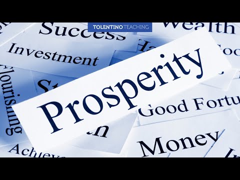 Word of the Day: Prosperity. (Unit 3, Video 2)