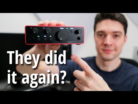 FOCUSRITE SCARLETT SOLO (4th Gen) USB Audio Interface and | Reverb