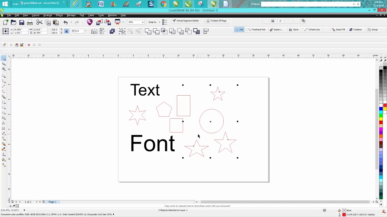 Corel Draw Tips & Tricks Select objects with your Object Manager