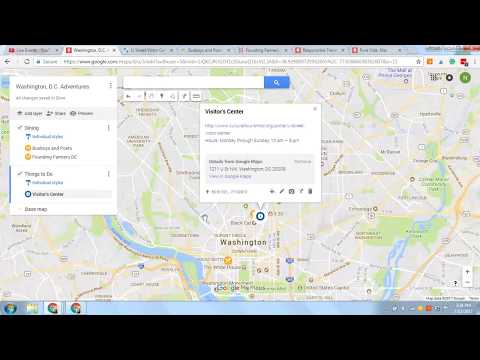 How to use Google My Maps to plan a trip