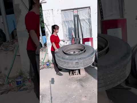 How to Fast Change tires and Repair Machine and Easy Change tires Part 1693
