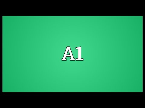 A1 Meaning