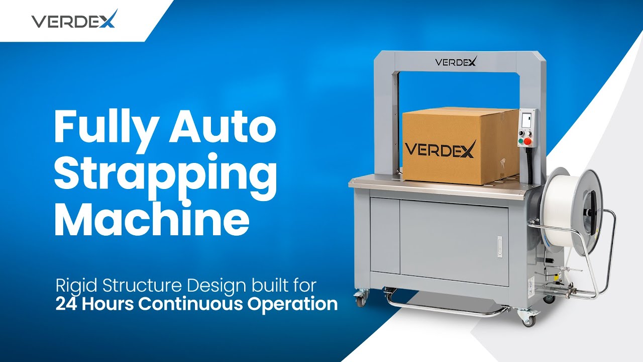 Fully Automatic Strapping Machine by Verdex