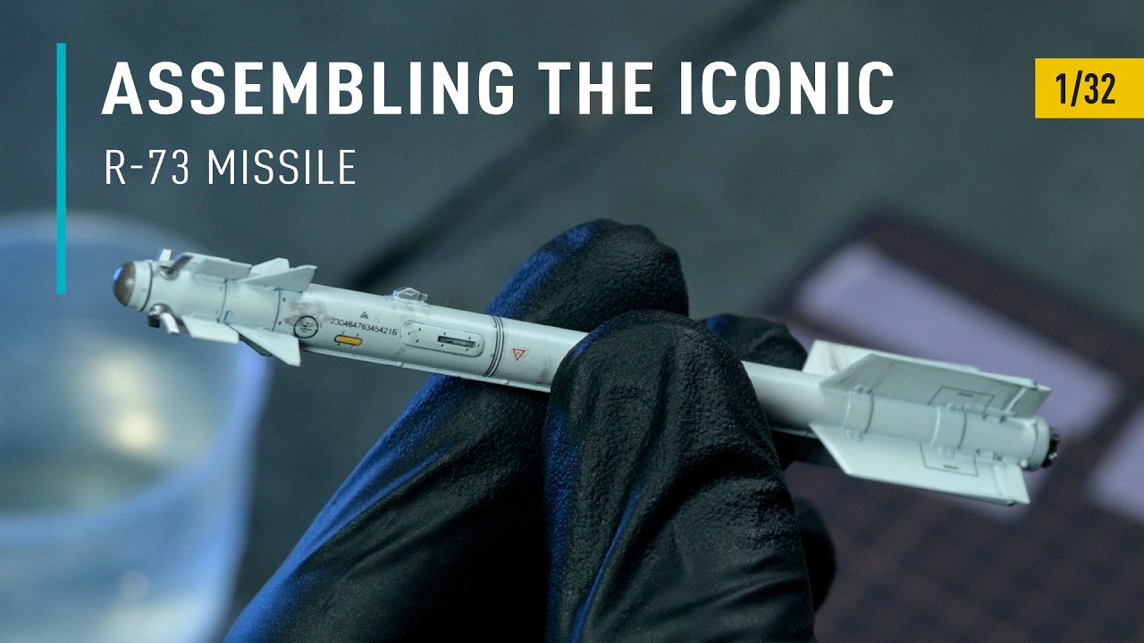 Building R-73 Missiles for MiG-29 and Su-27 (1/32) by ResKit | Full Build
