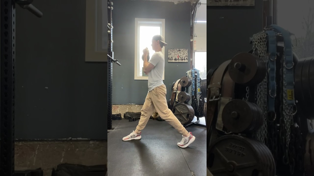 KB Goblet Split Squat - Drop and Catch w/ Quick Return