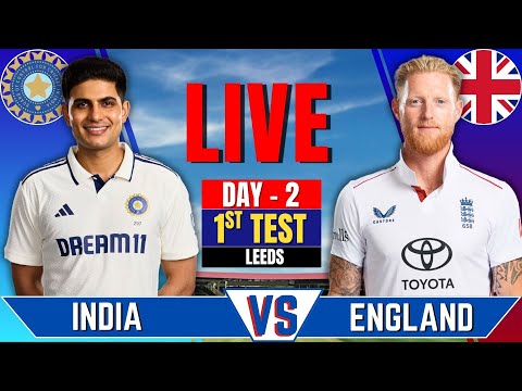 India vs England, 1st Test, Day 2 | Live Cricket Match Today | IND vs ENG Live | Session 3