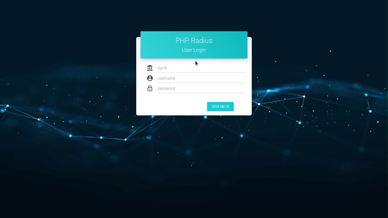 Login to a Client Portal | PHP Radius