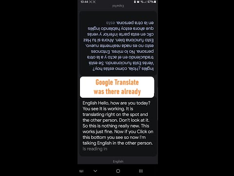 Samsung's Translate AI is not unique. Check out Google translate!