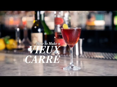 How to Make a Vieux Carré, the New Orleans Version of the Classic Manhattan Cocktail