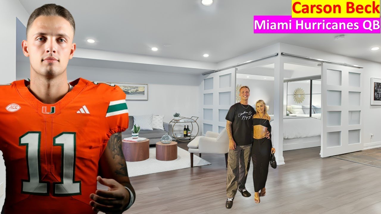 Meet Miami Hurricanes QB Carson Beck`s Girlfriend, Age, Football Career And Lifestyle