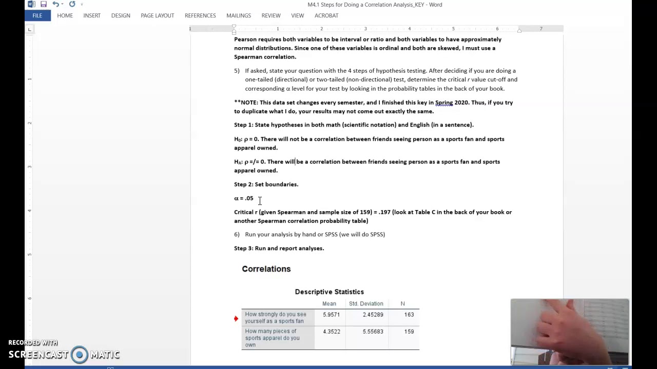 SPSS Correlation Analysis: Start to Finish
