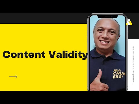 Content Validity