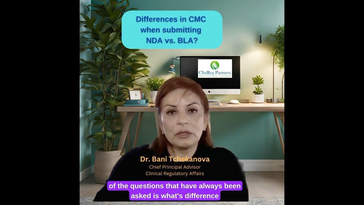 CMC Differences when submitting NDA vs BLA
