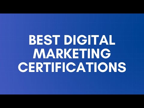 Best Digital Marketing Certifications (Free & Paid)