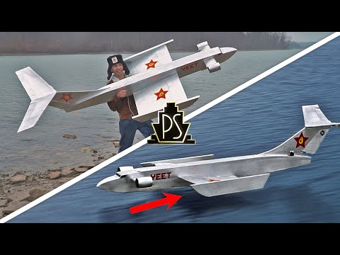 Caspian Sea Monster - Ekranoplan - Guy Rebuilds Soviet Aircraft