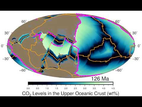 Deep Carbon Modelling: Oceanic Crustal CO2 Content and Subduction Zone Evolution, 230 - 0 Ma