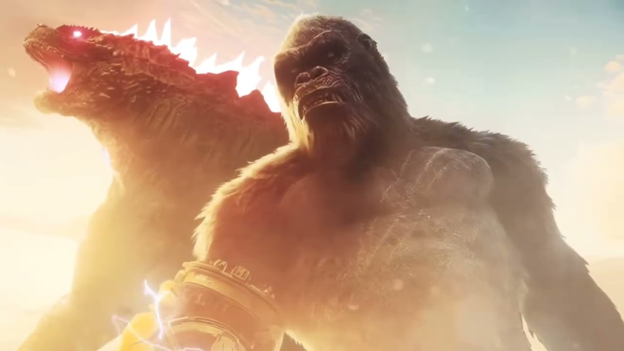 Evolved Godzilla and Kong animation scene pack