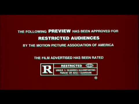 MPAA R Red Band Preview Rating/Artisan Entertainment (2000)