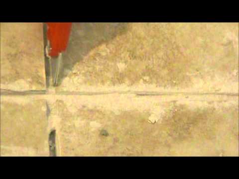 Remove Mortar, Thinset and Grout between Tile