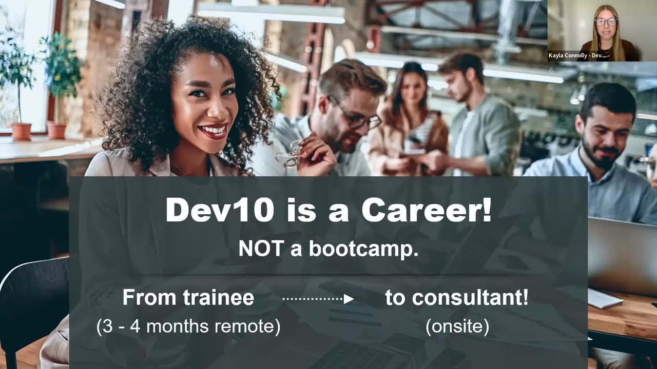 Recorded Dev10 Information Session - JAVA & DATA