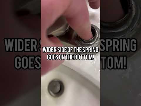 Delta Bathroom Faucet Tutorial! #diy #plumbing #repair #faucet #delta