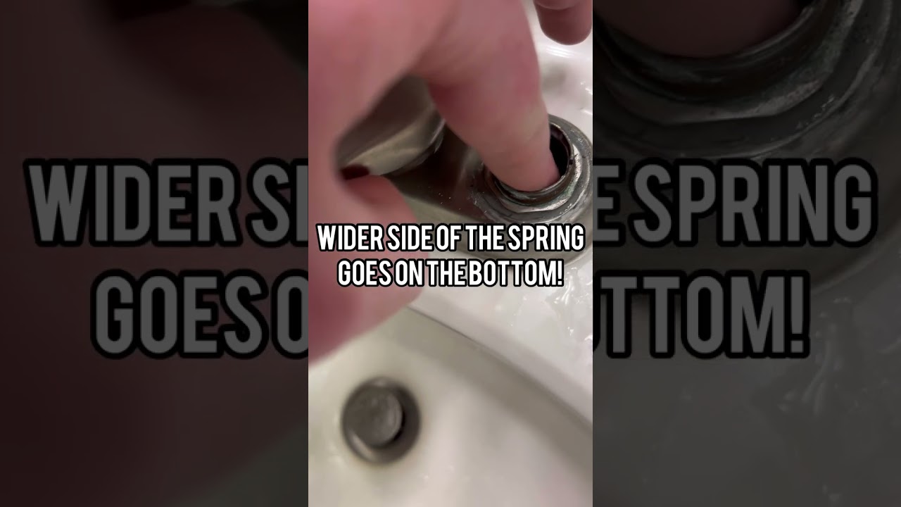 Delta Bathroom Faucet Tutorial! #diy #plumbing #repair #faucet #delta