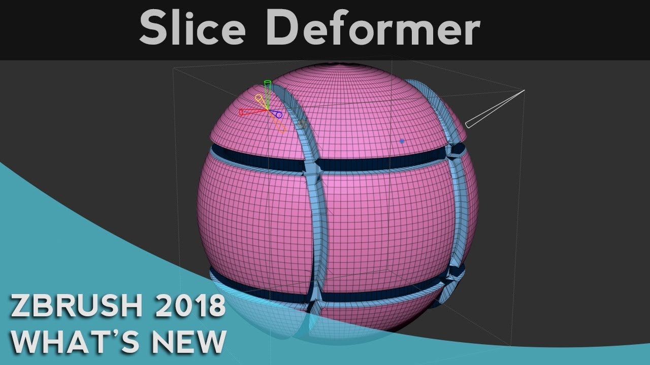 040 ZBrush 2018 Slice Deformer