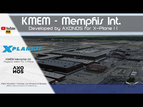 KMEM - Memphis International Airport by Axonos | X-Plane 11